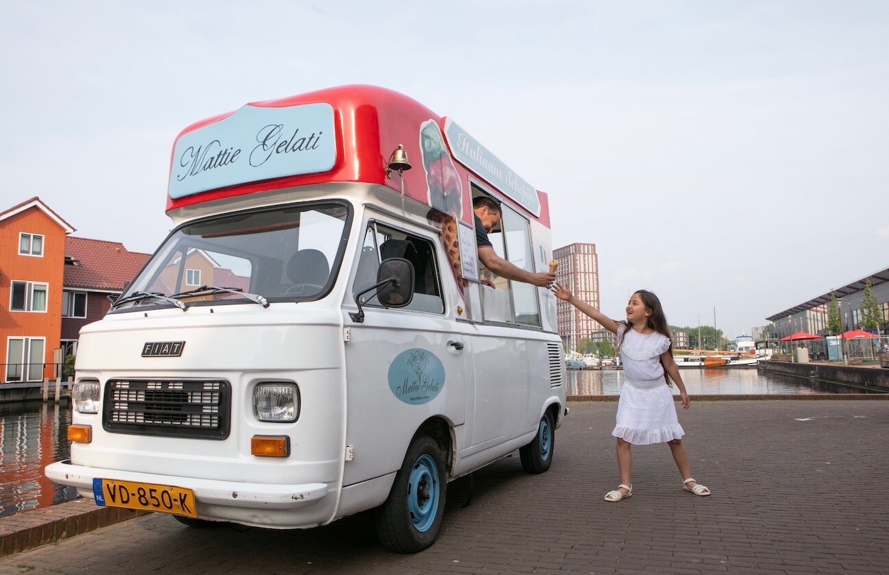 Tingeling, daar is de ijscoman! | Noorderland